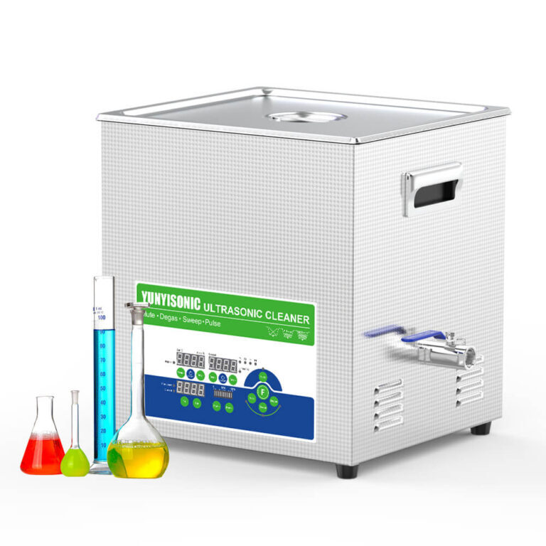 500W 68kHz Ultrasonic Cleaning System for Tools and Lab Samples, 19L ...