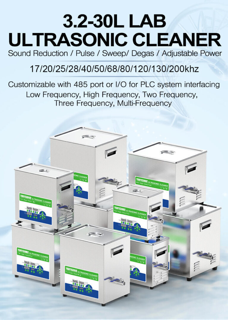 Laboratory Multi-Frequency Ultrasonic Cleaner - Yunyisonic