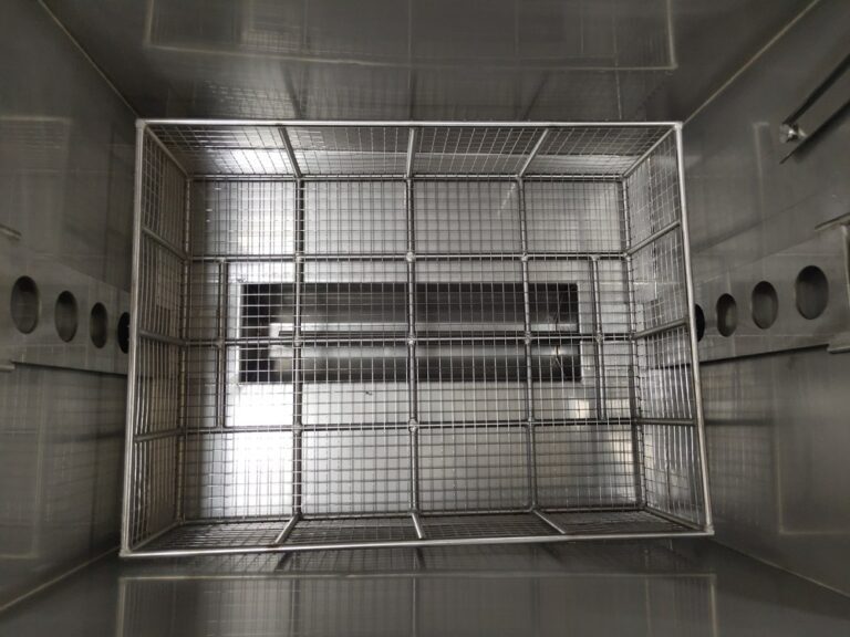 Ultrasonic Cleaning Stainless Steel SUS304 Wire Mesh Baskets For Home ...