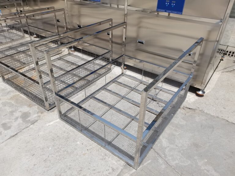 Ultrasonic Cleaning Stainless Steel SUS304 Wire Mesh Baskets For Home ...